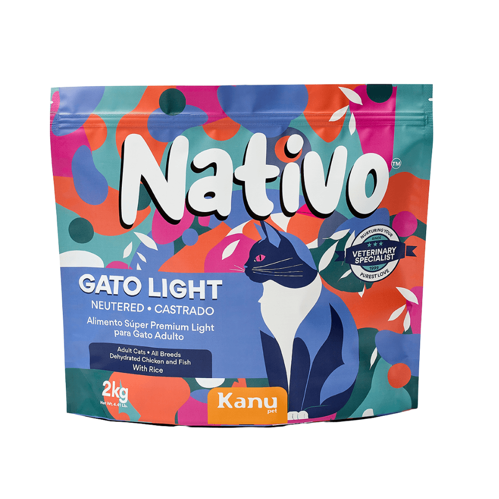 Alimento para gato castrado Nativo Light Kanu Pet x 2 Kg | Compra ...