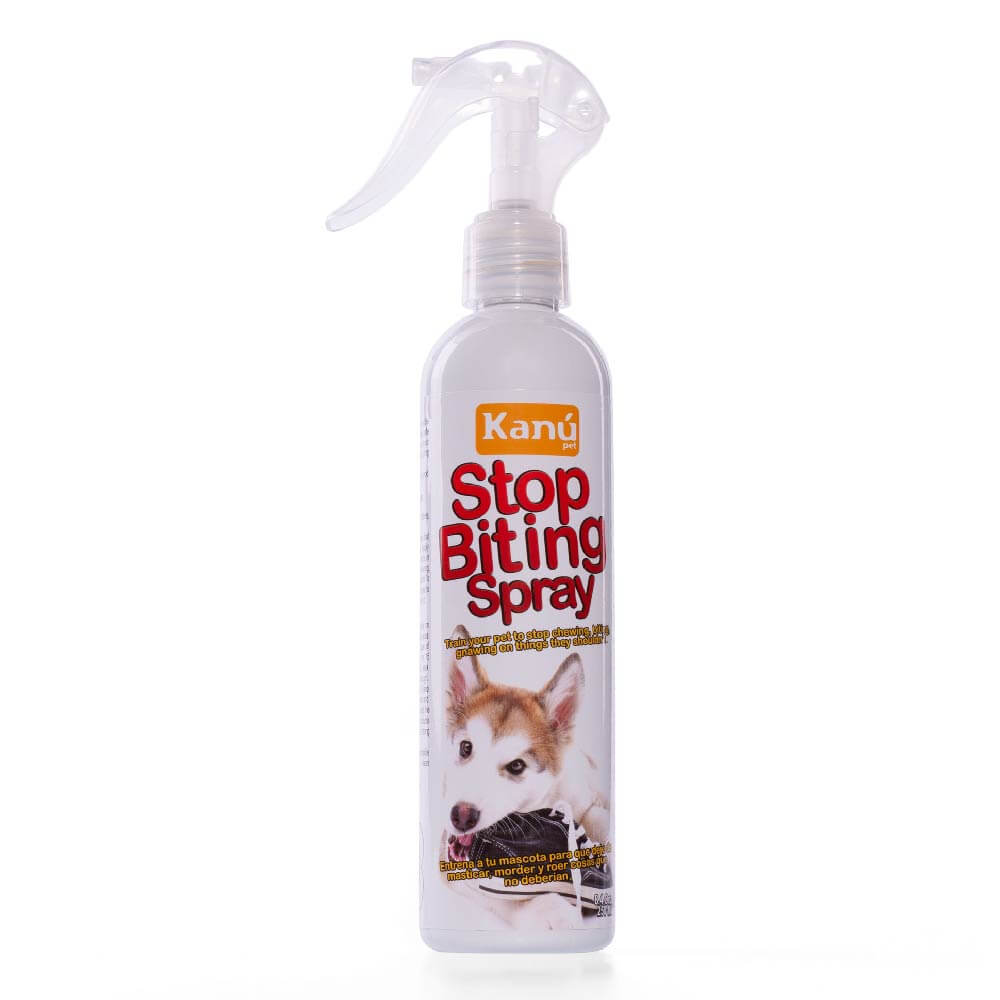 Spray de Entrenamiento Stop Biting Kanu para Perro – Kanu Pet | Aliados